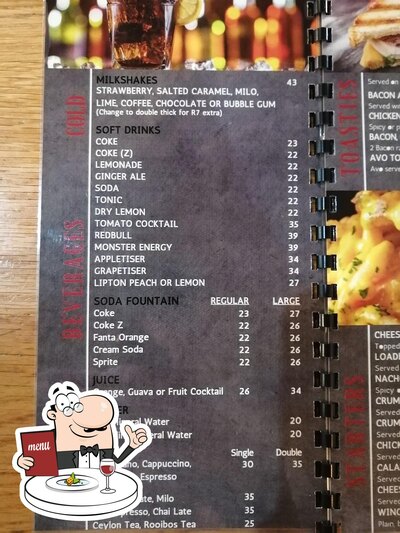 The Outpost Family Restaurant, Piketberg - Restaurant menu, prices and ...