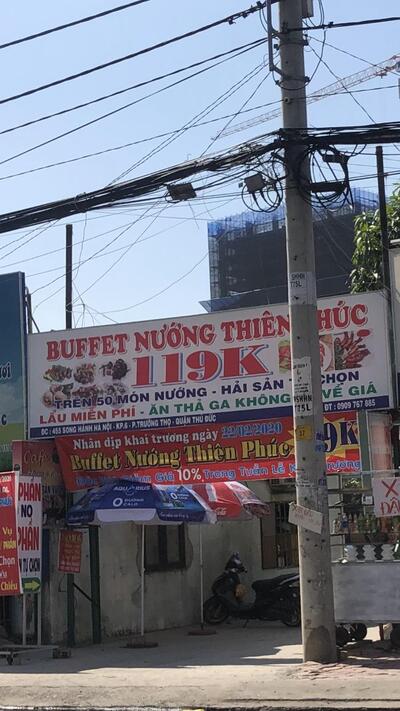 Buffet nướng Thiên Phúc, Ciudad Ho Chi Minh (Saigón) - Menú del ...