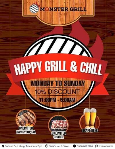 Monster Grill, Cebu City - Restaurant menu, prices and reviews
