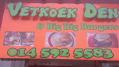 Vetkoek Den en Big burger, Rustenburg - Restaurant menu, prices and reviews