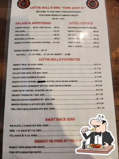 Lottie Bell’s BBQ, Ormond Beach - Restaurant menu, prices and reviews