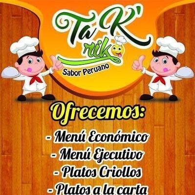 Ta K Riko Sabor Peruano Lima, Lima - Menú del restaurante, precios y ...