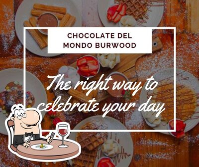 Chocolates Del Mondo, Burwood - Restaurant menu, prices and reviews