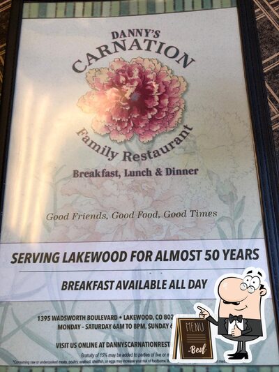 Carnation Restaurant, Lakewood - Restaurant menu, prices and reviews
