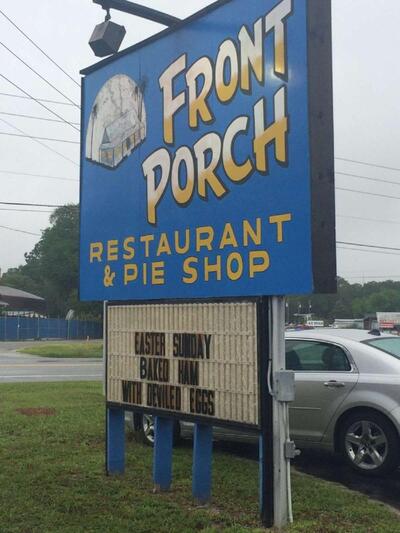 Front Porch Restaurant & Pie Shop, Dunnellon - Restaurant menu, prices ...