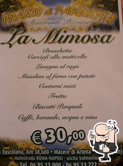 La Mimosa, Artena - Restaurant menu, prices and reviews