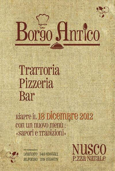 Borgo Antico, Nusco - Menu del ristorante, prezzi e recensioni