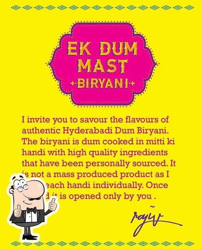 Ek Dum Mast Biryani, Gurugram, Phase 1 - Restaurant menu, prices and ...
