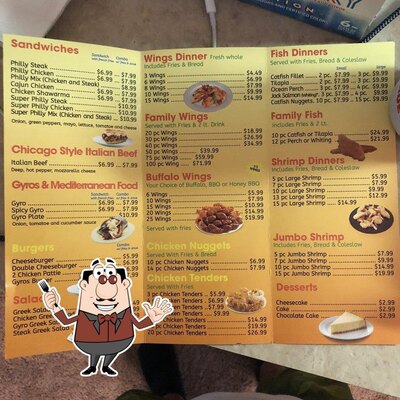 Sam's Fish, Chicken And Gyro, Indianapolis - Restaurant menu, prices ...