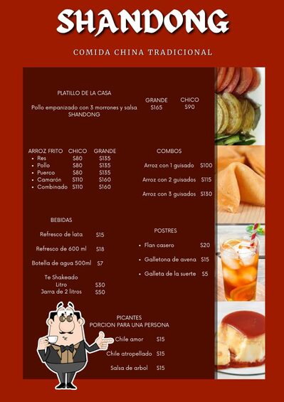 Shandong Comida China Tradicional, Ciudad Juarez - Menú del restaurante ...
