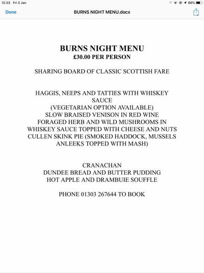 Lympne Castle, Hythe - Restaurant menu, prices and reviews