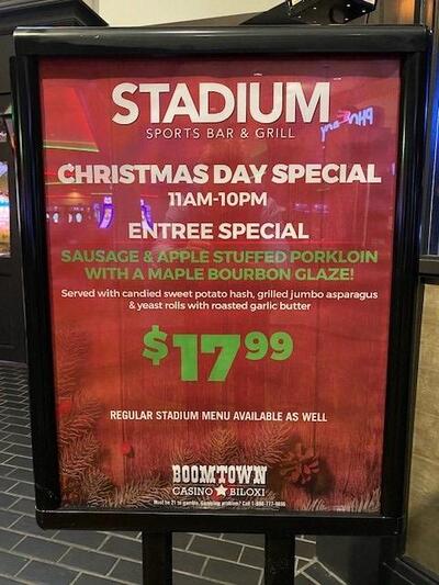 Boomtown Casino Buffet, Biloxi - Restaurant menu, prices and reviews