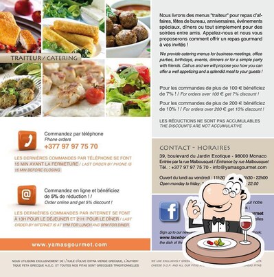 Yamas Greek Gourmet - Menu du restaurant, prix et avis