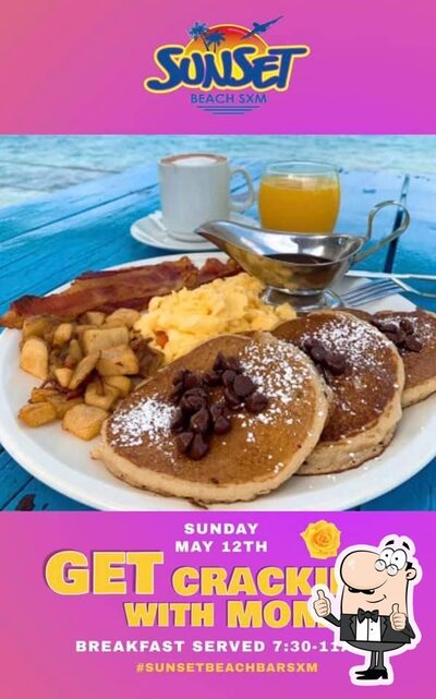 Sunset Beach Bar SXM - Restaurant menu, prices and reviews
