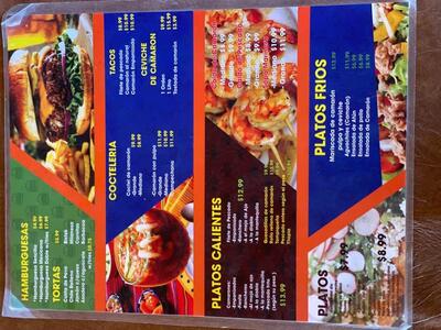 Banderas Restaurant, El Paso - Restaurant menu, prices and reviews