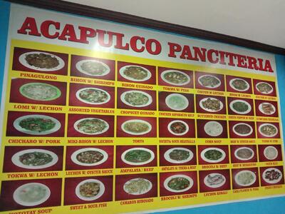 Acapulco Panciteria, Pasig - Restaurant menu, prices and reviews