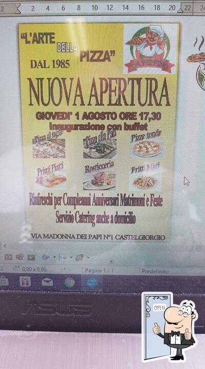 L'arte della Pizza dal 1985, Castel Giorgio - Menu del ristorante, prezzi e recensioni