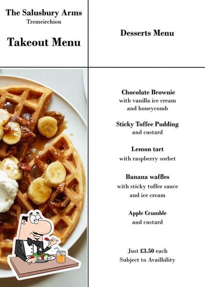 The Salusbury Arms - Restaurant menu, prices and reviews