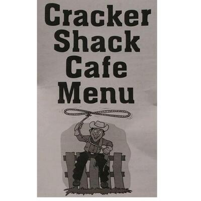 Cracker Shack Cafe, Fort Myers Shores - Restaurant menu, prices and reviews