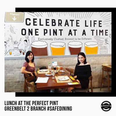 The Perfect Pint - Proscenium, Makati - Restaurant menu, prices and reviews