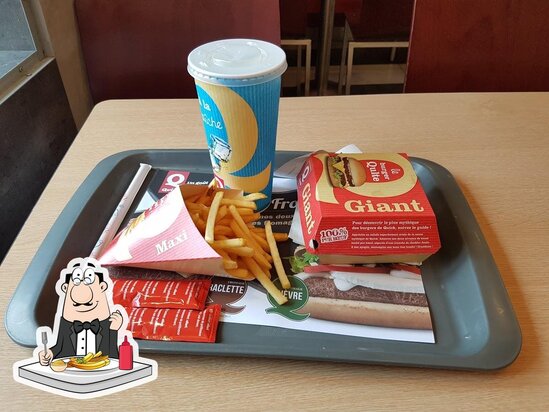 Menu at Quick Burger restaurant, Toulouse, All. de Bellefontaine