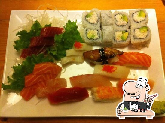 Menu at Mioki sushi restaurant, Fremont