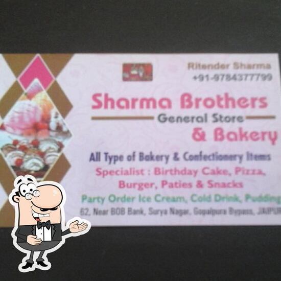 Menu at Sharma Brothers General Store & Bakery, Jaipur