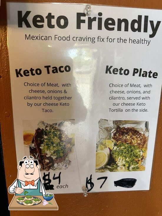 Menu at La primavera Cafe, Madera