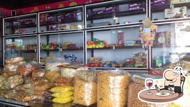 Menu at Ajuva Sweet Palace, Palakkad