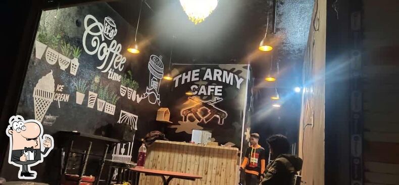 Menu at The army cafe, Manawar