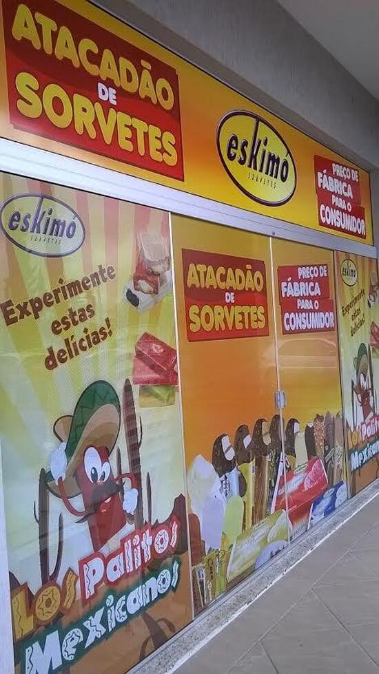 Menu at Eskimó desserts, Curitiba