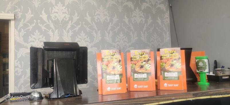 Menu at Tasty Fast Food, Nottingham