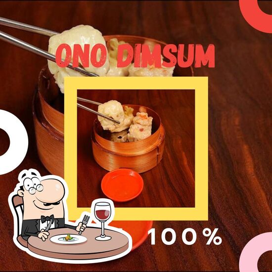 Menu at Ono Dimsum Baciro restaurant, Yogyakarta