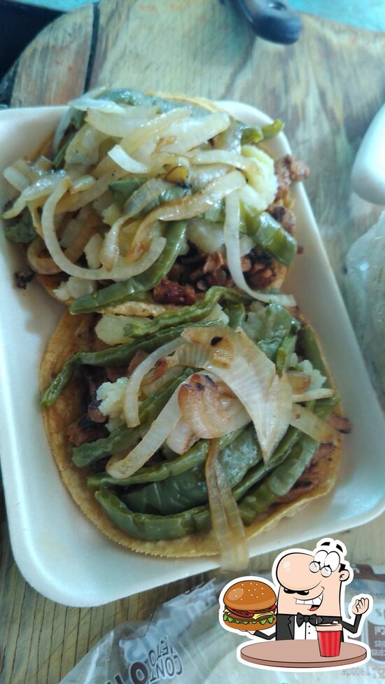 Menu at Tacos el papá gallo restaurant, Mexico, Camino Sta. Teresa