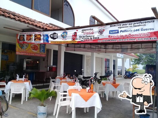 Menu at Pollos Azados y Rostizados "El Guero" restaurant, Barra de Navidad