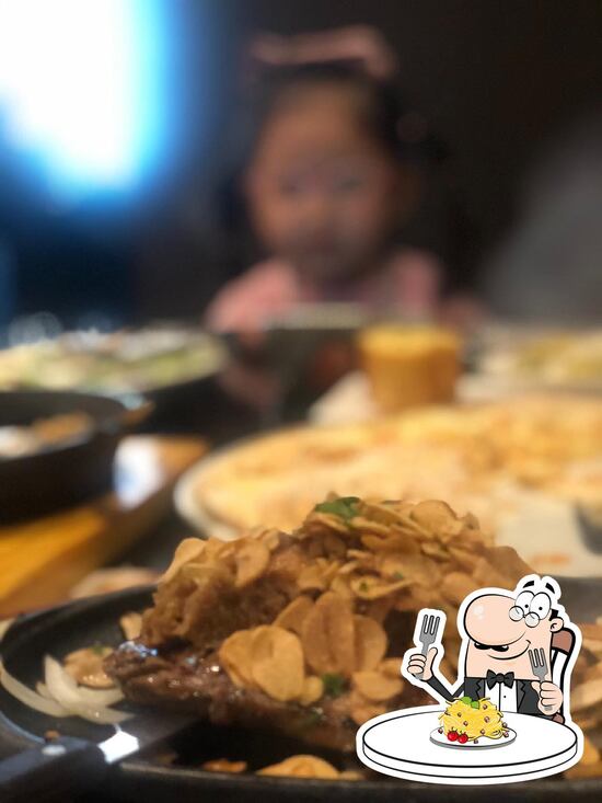 Menu at Mad for Garlic restaurant, Seoul, Yeongjung-ro
