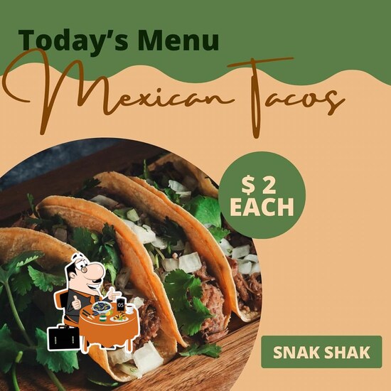 The Snak Shak, Wishaw - Restaurant menu, prices and reviews