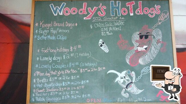 Woody's Hot Dogs, Saginaw - Restaurant menu, prices and reviews