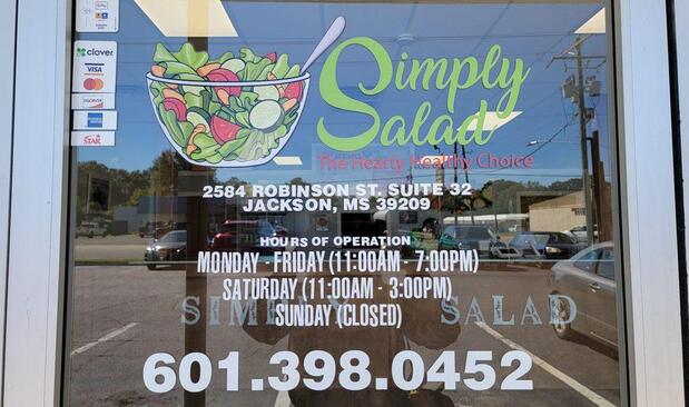 Menu at Loaded Lettuce restaurant, Jackson, Robinson St Suite 32