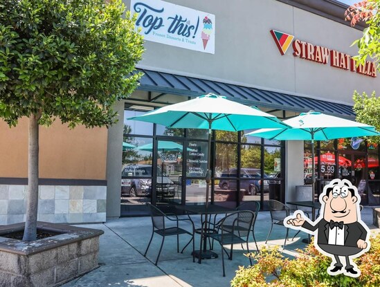 Menu at Top This Frozen Desserts and Treats, Yuba City