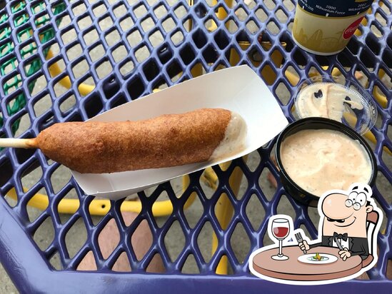 Menu at Happy Friar at Cedar Point restaurant, Sandusky, Cedar Point