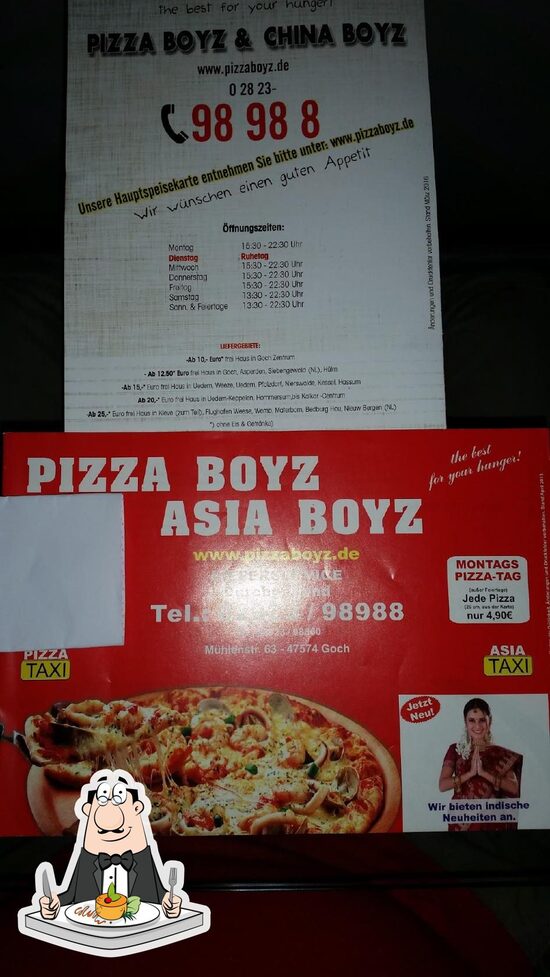 PIZZABOYZ & CHINABOYZ GOCH, Goch - Speisekarte, Preise und Bewertungen