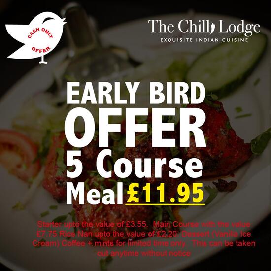 Menu at The Chilli Lodge, Exquisite Cuisine restaurant, Barnsley