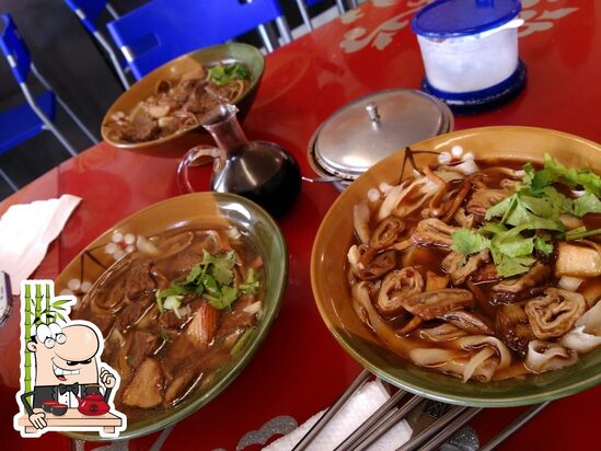 Menu at Shanxi Noodles restaurant, Hamilton