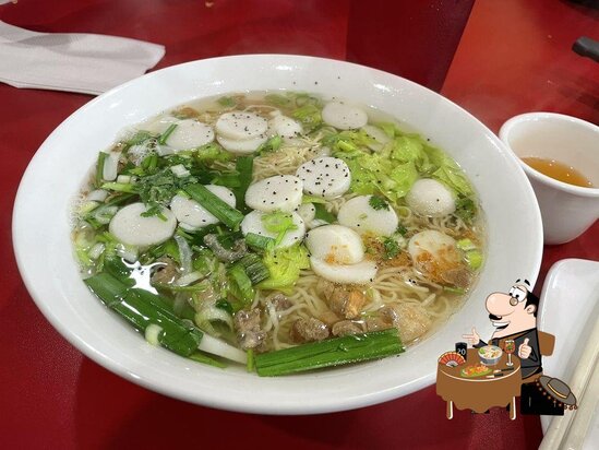 Menu at Pho Golden restaurant, Niagara Falls
