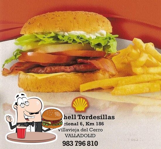 Menu at E.S. Shell restaurant, Villavieja del Cerro