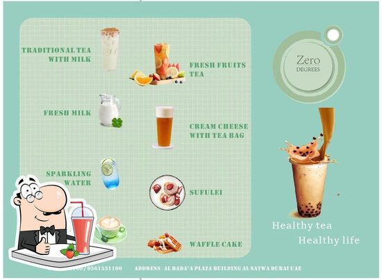 Zero Degrees Cafe, Dubai - Restaurant menu and reviews