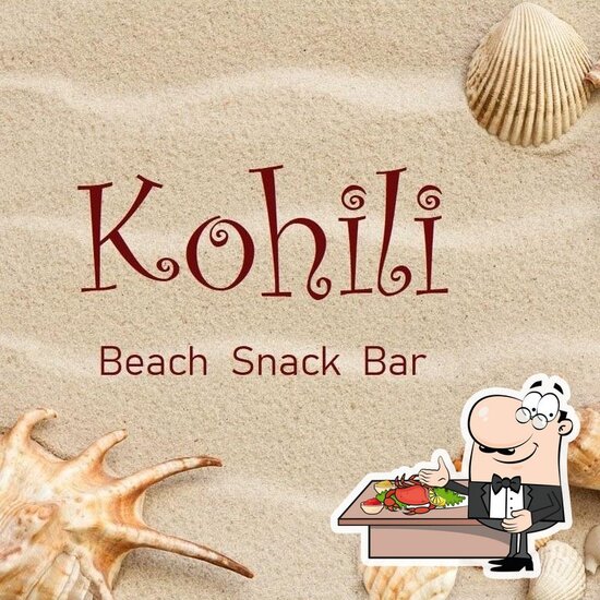 Menu at Kohili Beach Bar, Paralimni