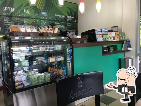 Menu at Café Amazon คาเฟ่ อเมซอน ปั๊ม ปตท.ราชภัฎเพชรบูรณ์ cafe, Ban Tok