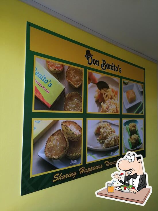 Menu at Don Benito's restaurant, Davao City, 3HJM+74M